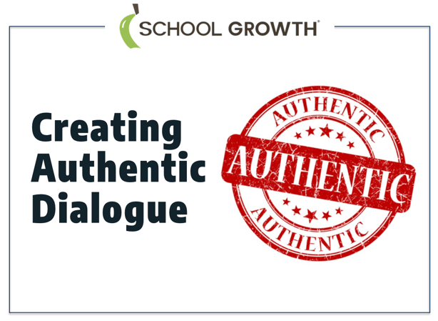 Creating Authentic Dialogue to Restore and Renew